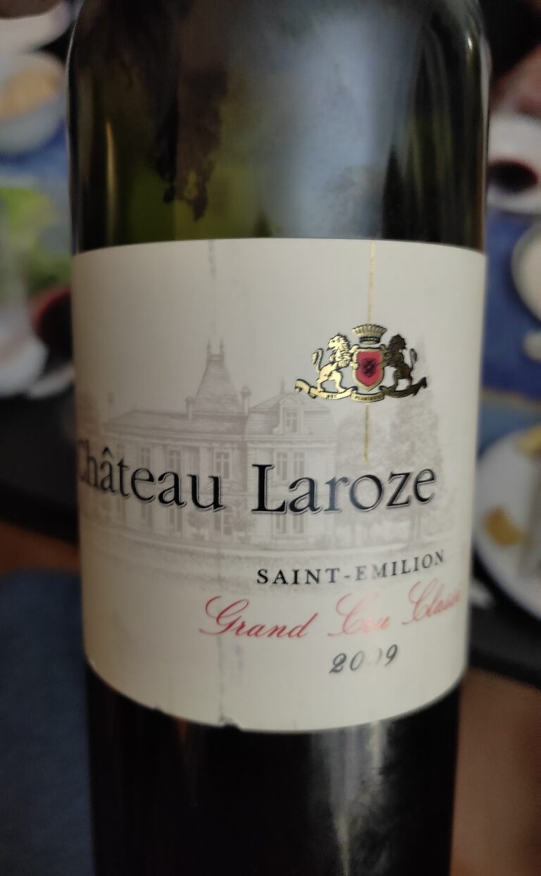 Château Laroze (2009) – Le Club Epicure