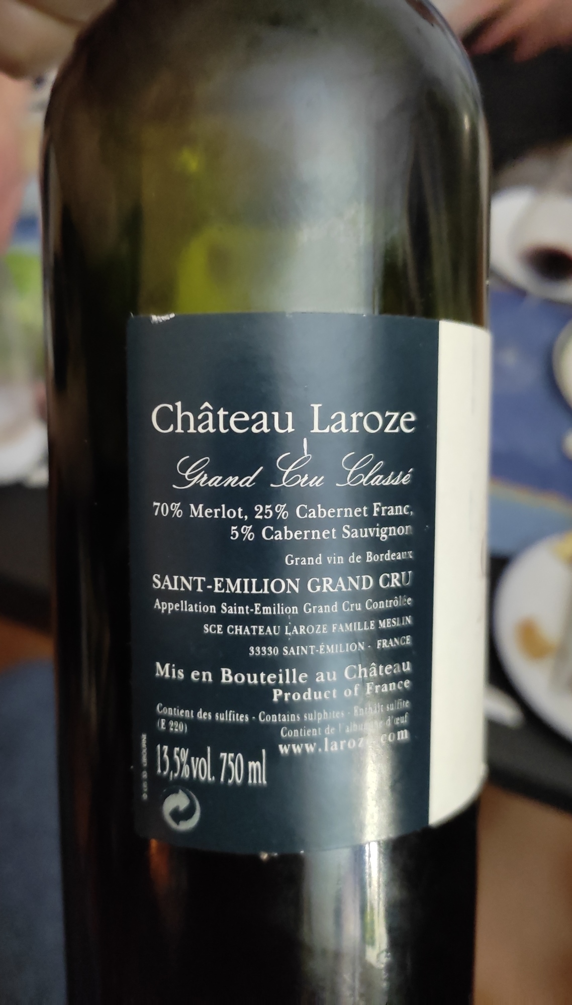 Château Laroze (2009) – Le Club Epicure