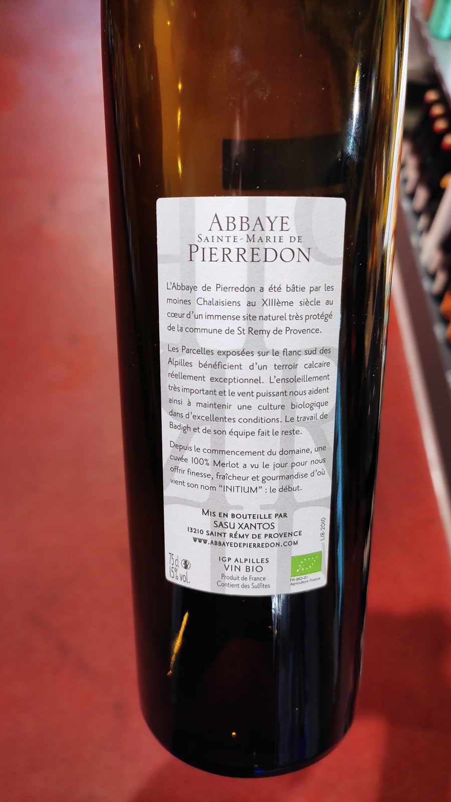 Initium (2018) – Le Club Epicure